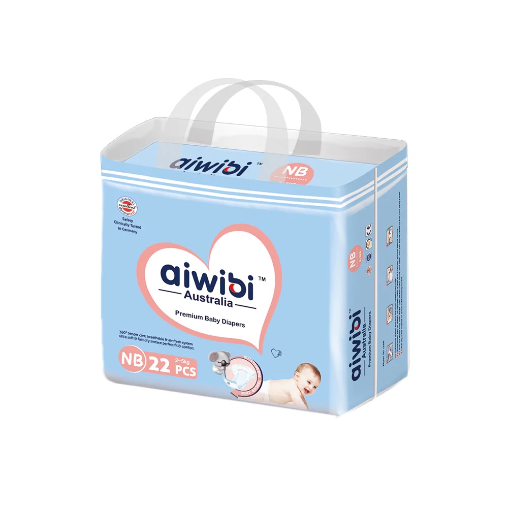 Aiwibi Australia Premium Baby Pants NB 22 Pcs - Evergreen Kid Zone