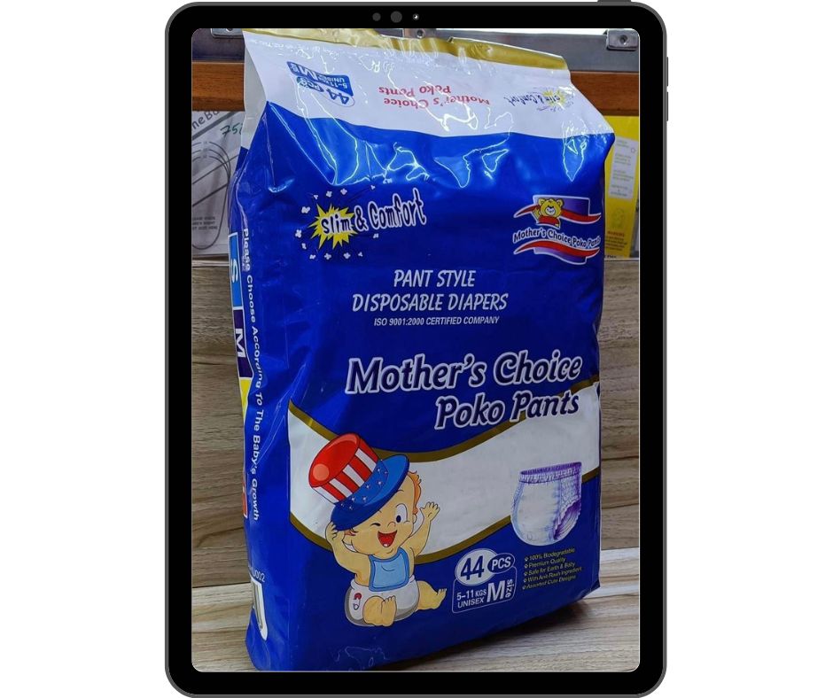 Mothers Choice Diaper-M - Evergreen Kid Zone