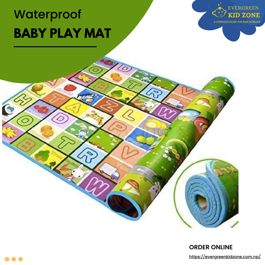Waterproof Baby Play Mat - Evergreen Kid Zone