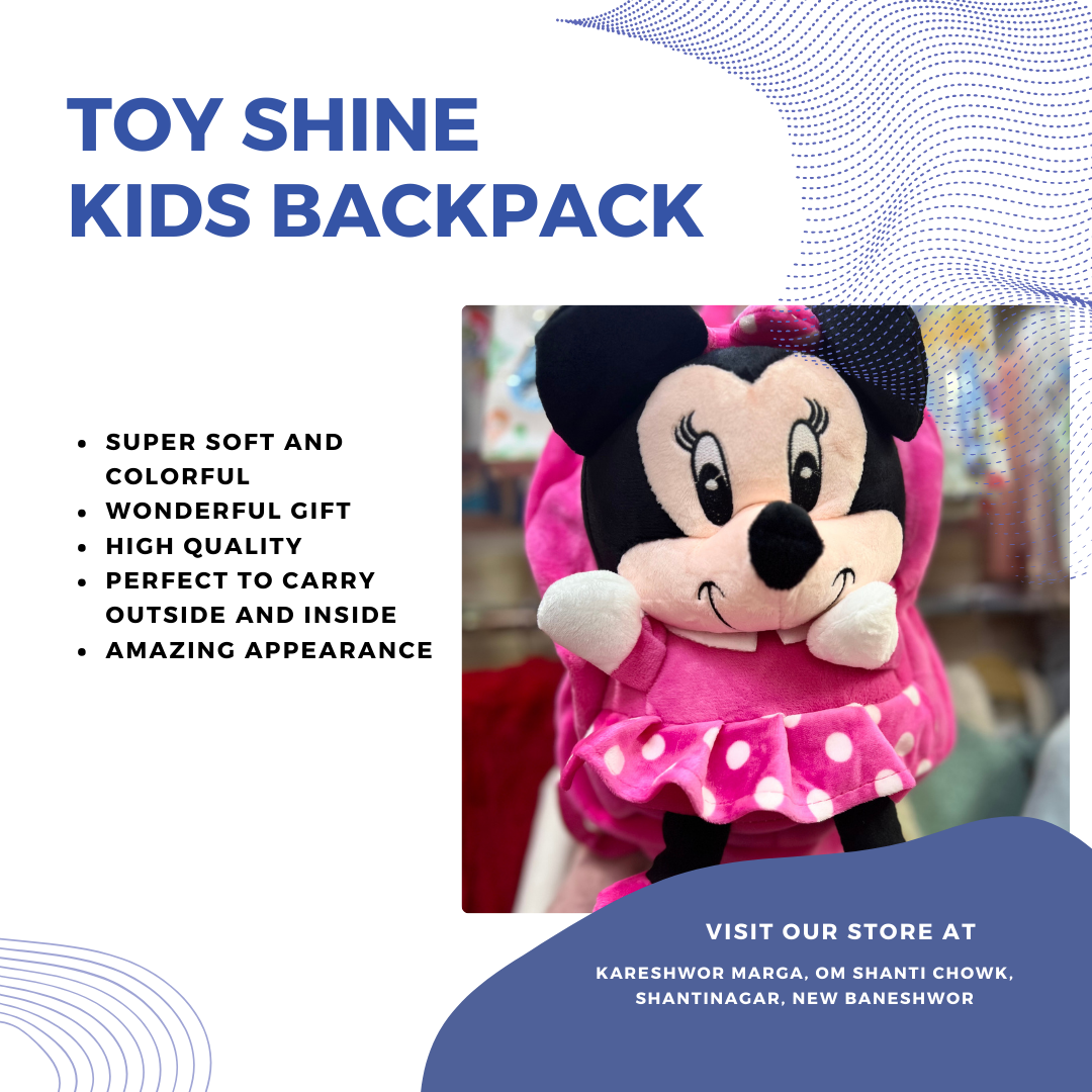 Toy Shine Kids Doll Bag for Kids- Evergreen Kid Zone