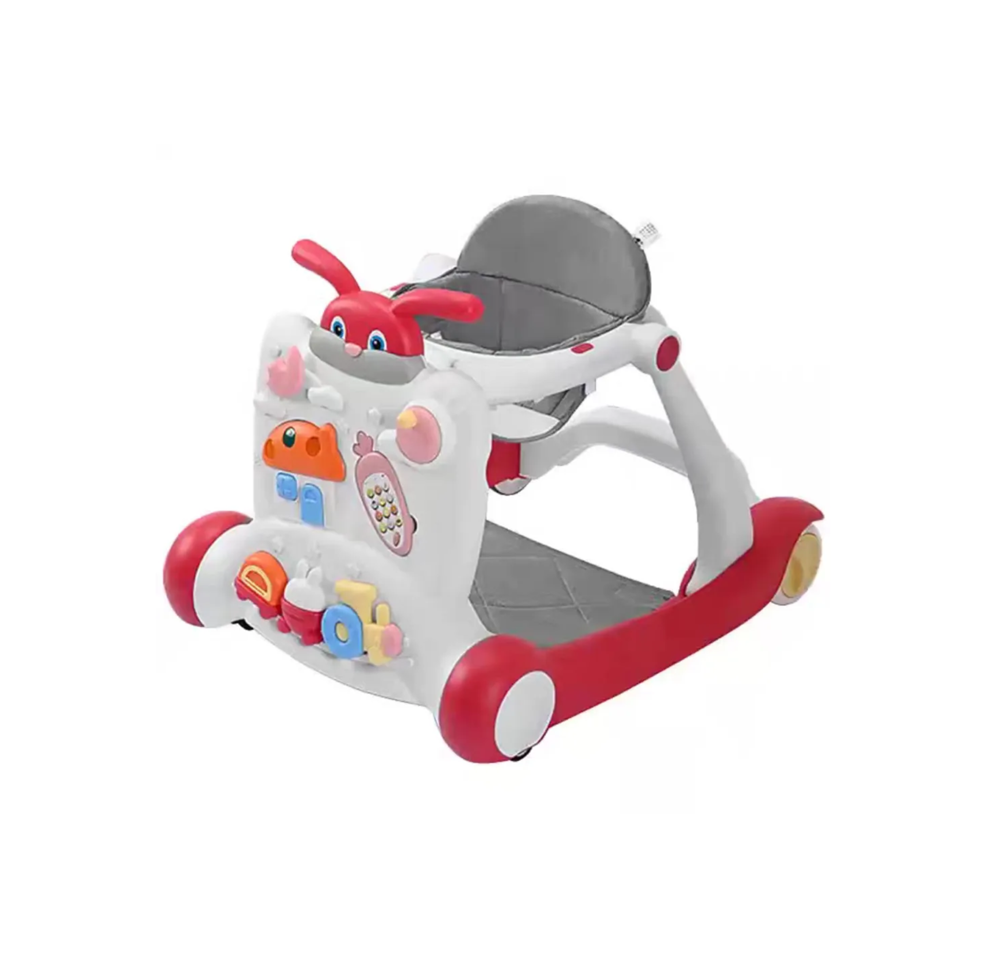 Baby Multifunctional Musical Round Walker - Fun and Safe- Evergreen Kid ...
