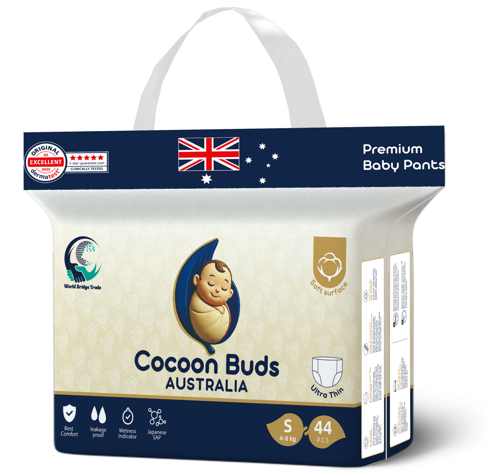 CocoonBuds Baby Diapers_Small- Evergreen Kid Zone